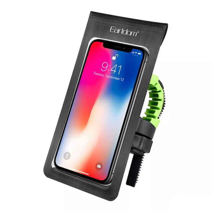 Earldom Bike Phone Holder Waterproof Phone Mount for Bicycle