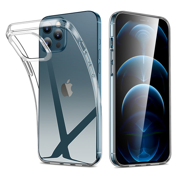 PhoneBits Ultra-Slim Crystal Clear Silicone Case for iPhone, Clear Sho