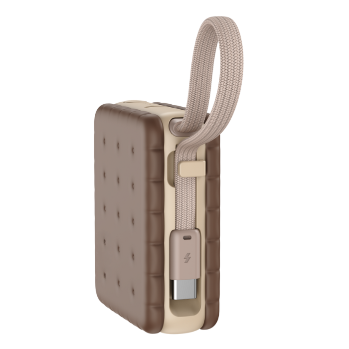 PhoneBits Power Bank with Built-in Cable PB51